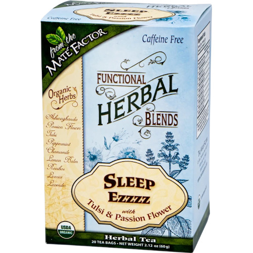 Organic Sleep EZZZZ with Tulsi and Passionflower Tea Bags | Tribal Trading